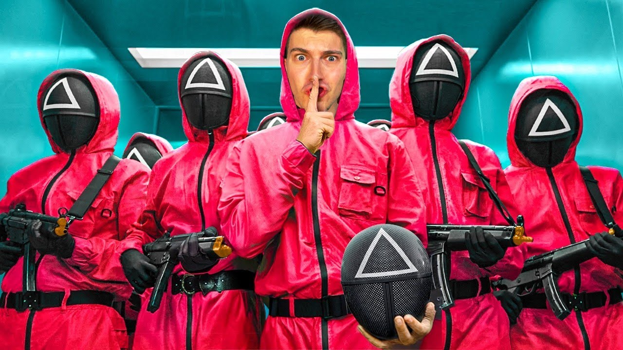 Je dois M'ÉCHAPPER du SQUID GAME ! - YouTube