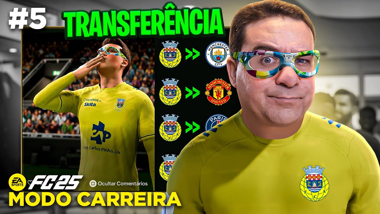 EA FC 25 MODO CARREIRA #5 - FIM DO MERCADO DE TRANSFERÊNCIAS - YouTube