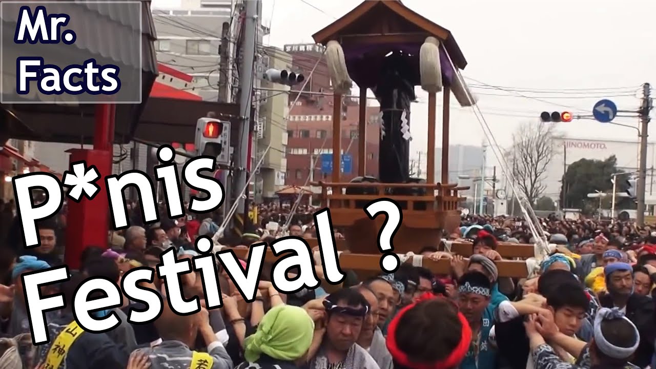 There is a p*nis festival in Japan - YouTube