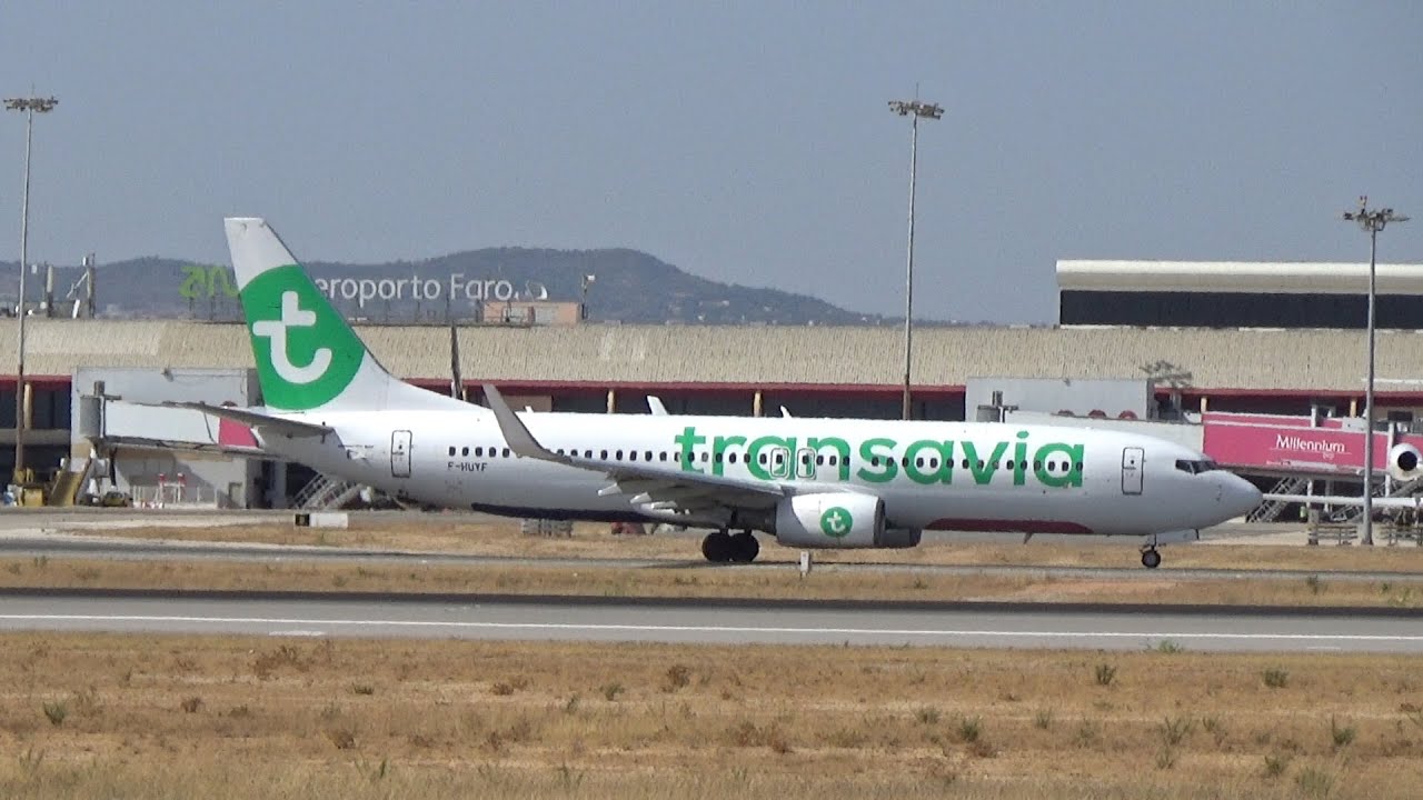 Transavia France Boeing 737-8JP(W) F-HUYF (cn 38881/4316) - YouTube
