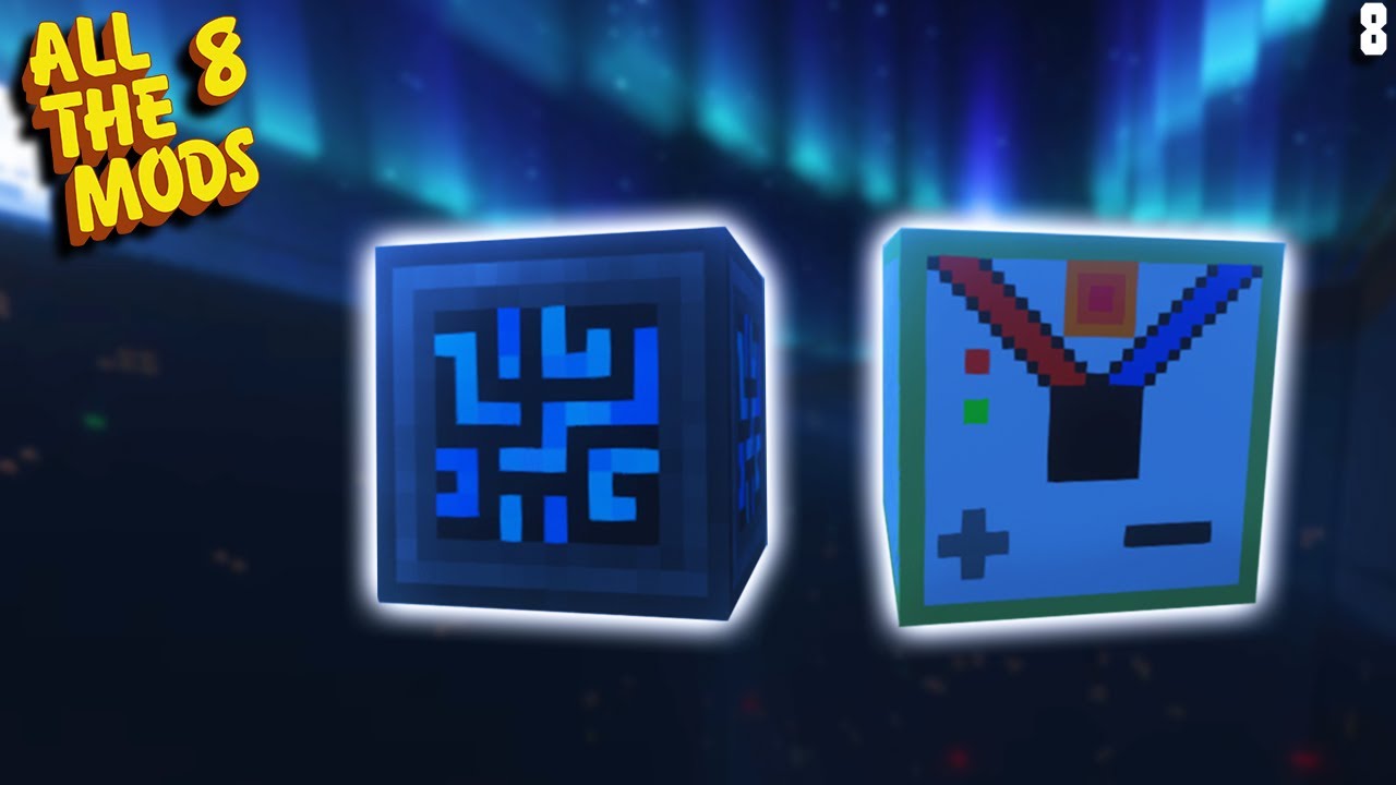 Refined Storage and the Best Resource Quarry | All The Mods 8 EP 8 ...