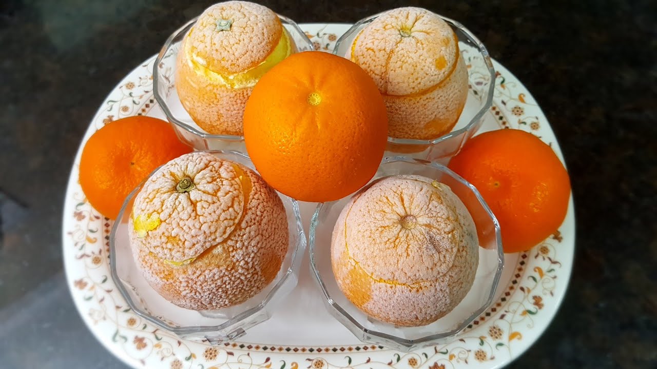 Icecream in Orange Shell - YouTube
