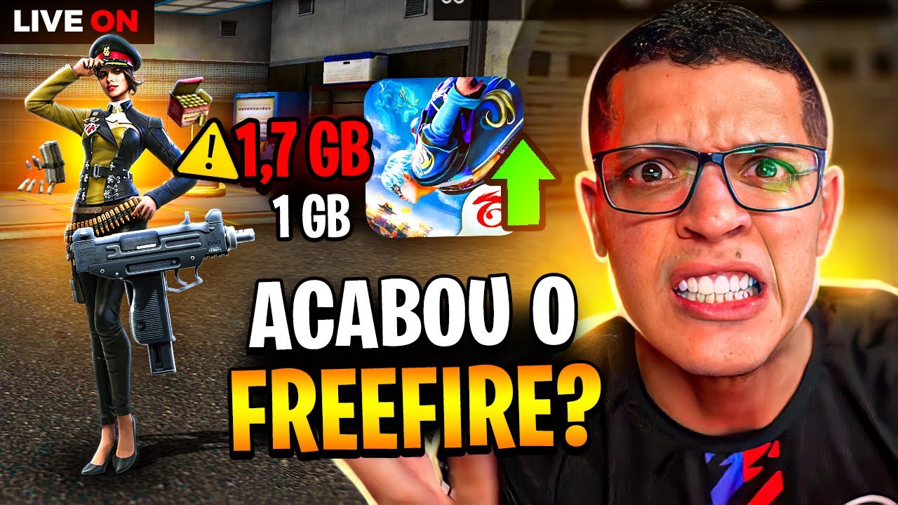 LIVE 🔥 O FF SE TORNOU MUITO PESADO? ANALISANDO TODOS OS PONTOS ...