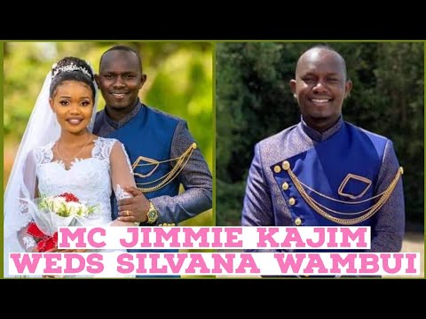 MC JIMMIE KAJIM AND SILVANA WAMBUI WEDDING - YouTube
