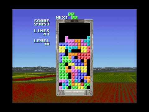 Tetris arcade mame gameplay oyun - YouTube
