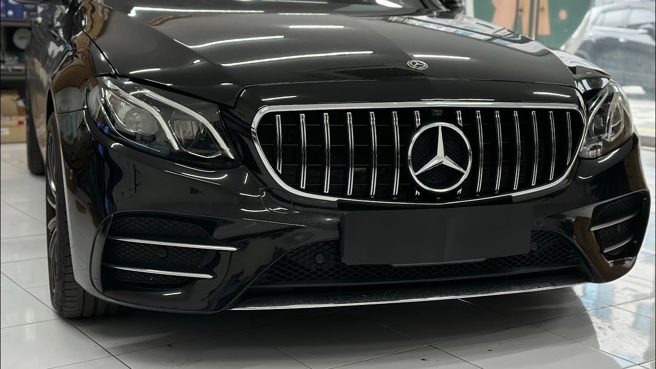 역시 벤츠 E클래스는 세로그릴이 제일 잘 어울리는구나! mercedes benz w213 eclass vertical grill - YouTube