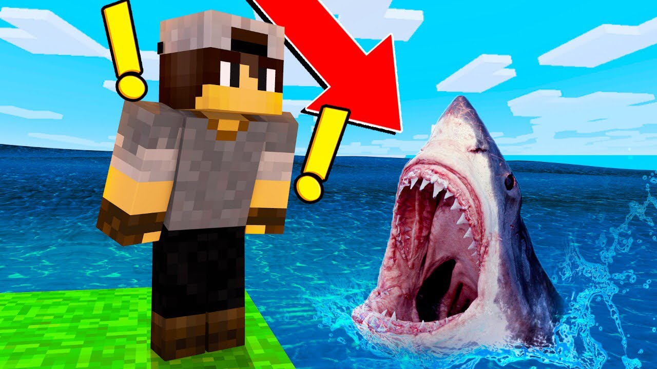 Minecraft: O JOGO #7 - CRIANDO TUBARÃO! - YouTube