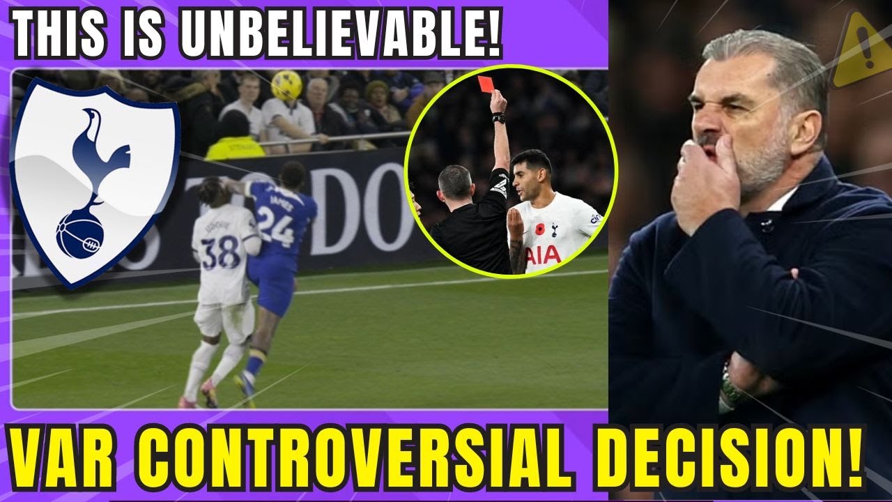 🚨😡👀 BIG MISTAKE! HAVE THE RULES CHANGED? WHERE IS THE VAR? TOTTENHAM ...