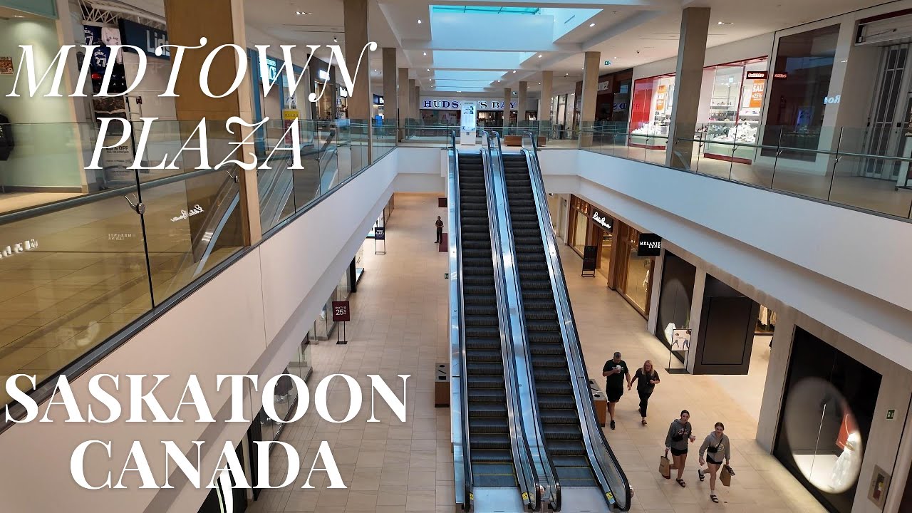 exploring the beauty of midtown plaza saskatoon - YouTube