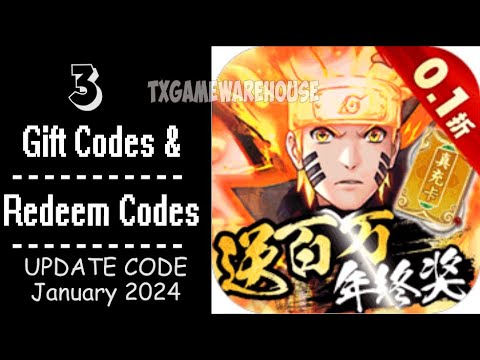 Naruto Ninja Adventure Update Redeem Codes | Gift Codes - How to Redeem ...