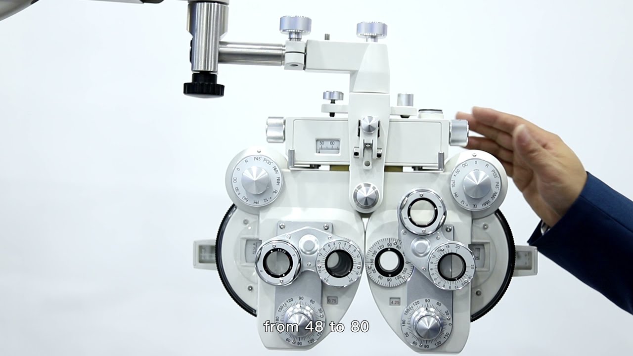 Tt‘s OEM phoropter for Huvitz. - YouTube