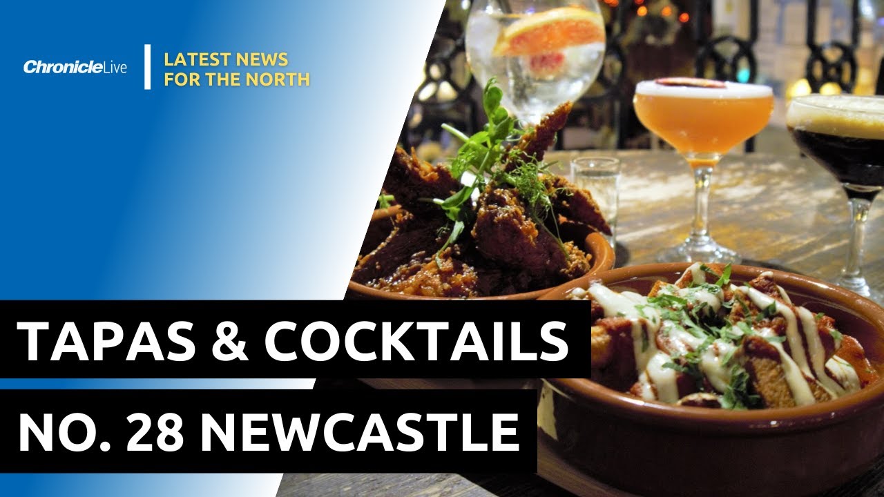 Newcastle's No. 28 bar introduces new tapas and cocktail menu - YouTube