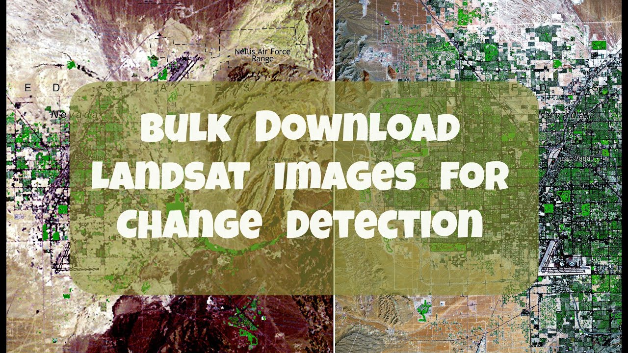 How to bulk download Landsat Images of your Area of Interest - YouTube