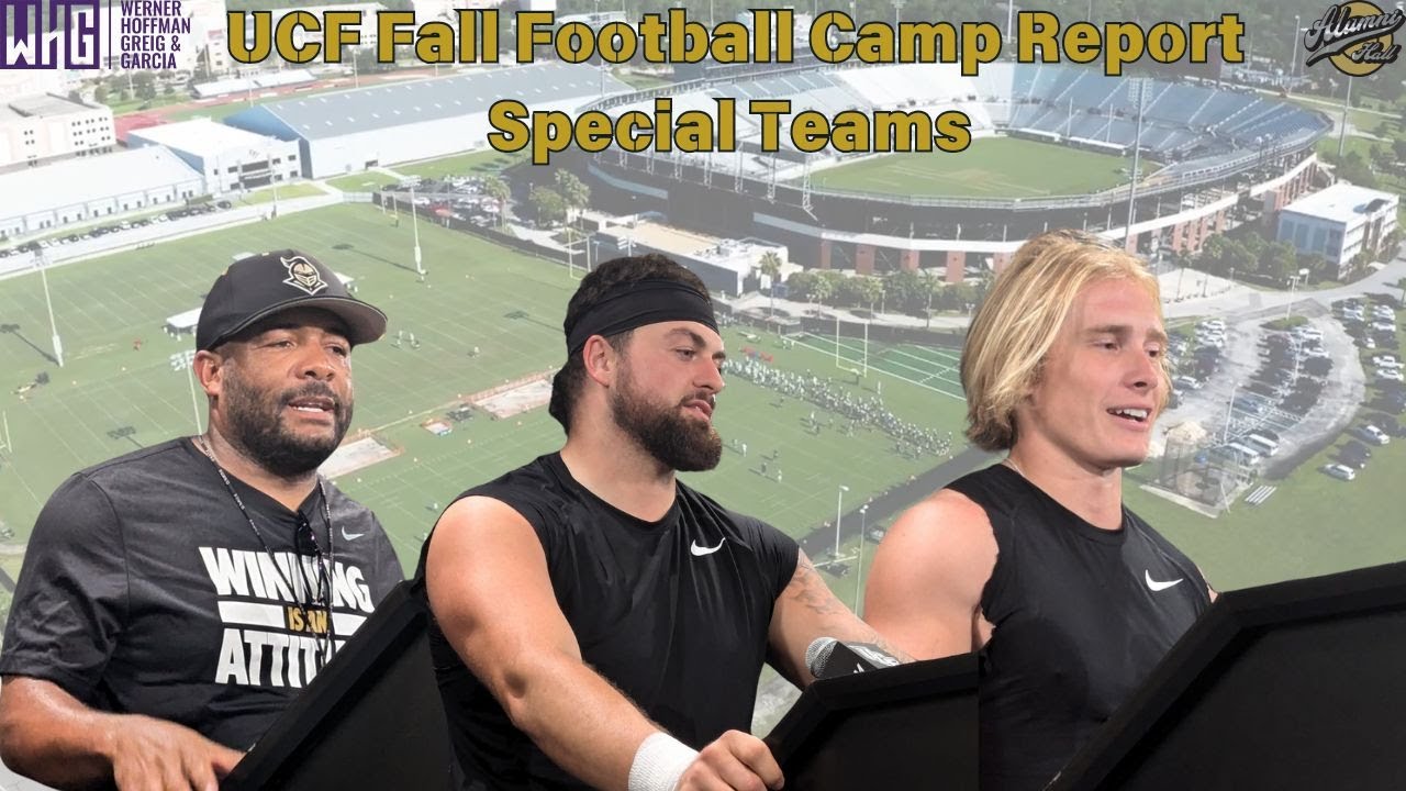 UCF Knights Football Camp Report - Special Team takes center stage ...