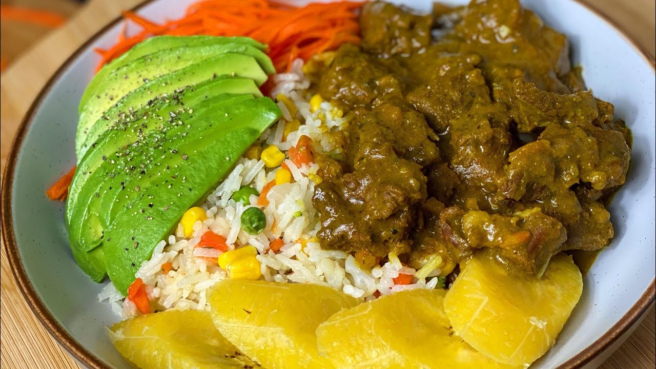 Let’s Cook with Me || Curry Goat | Vegetable Rice | Boiled Plantains ...