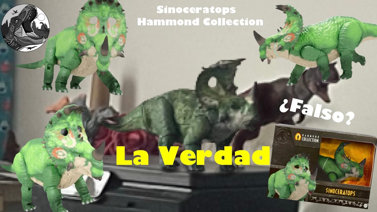 La verdad del Sinoceratops Hammond Collection | Jurassic World - YouTube