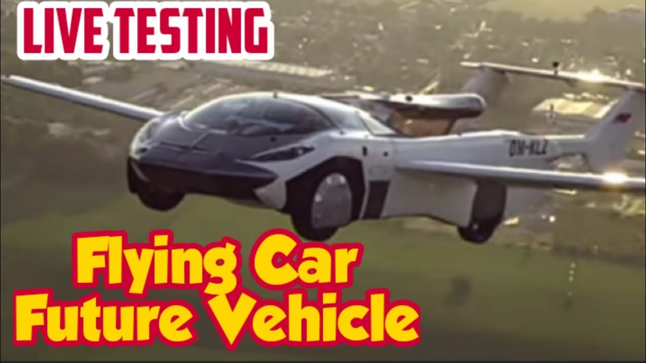 World First Flying car 2021 completes test flight between airports ...