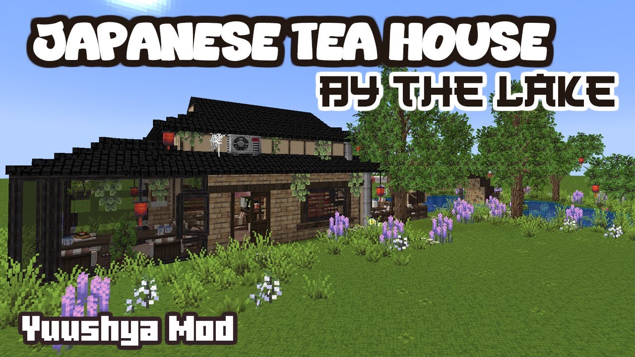I Built a STUNNING Japanese Tea House by the Lake - Creative Yuushya ...