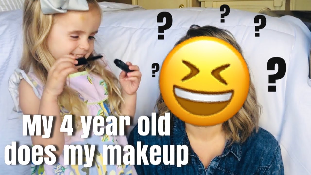 MY 4 YEAR OLD DOES MY MAKEUP | LITTLE GIRL MAKEUP TUTORIAL 2019 💄 - YouTube