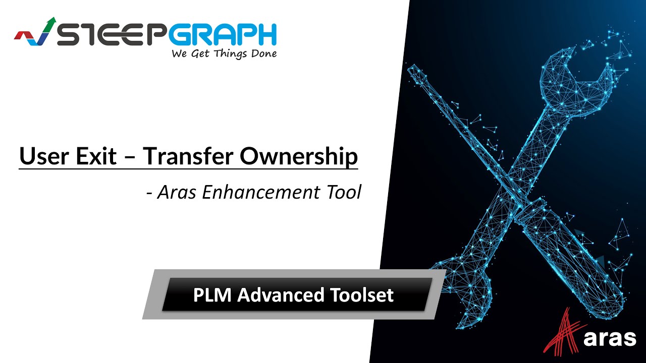 User Exit Transfer Ownership -- Aras PLM Advanced Toolset - YouTube
