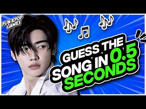 ⭐ CAN YOU GUESS THE KPOP SONG IN 0,5 SECONDS? | KPOP QUIZ  - FUN KPOP GAMES 2026