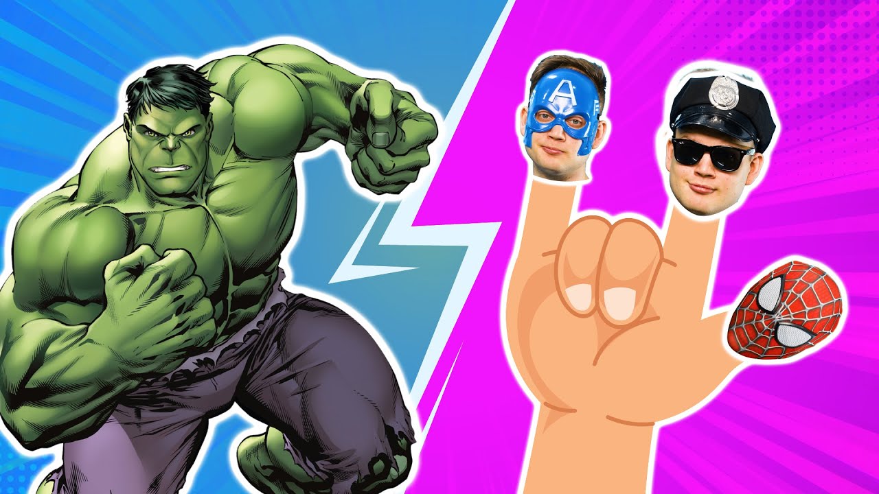 Superhero Finger Family + More Kids Songs and Nursery Rhymes - YouTube