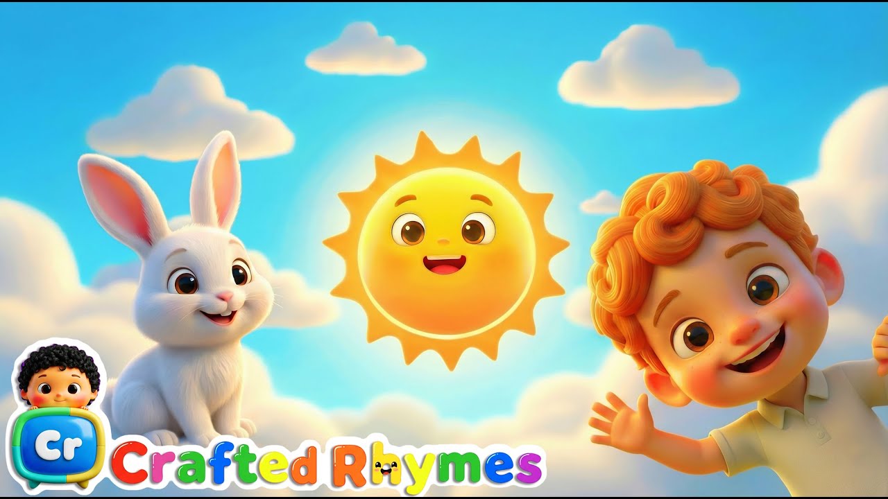 Sunshine Sunshine ☀️ | Crafted Rhymes & Kids Songs #sunshine # ...