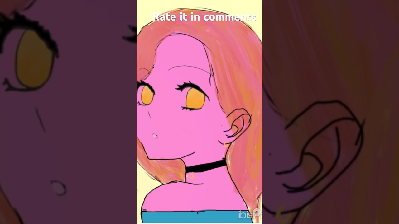 My bestie tried the oc challenge (she used a template for the base ...