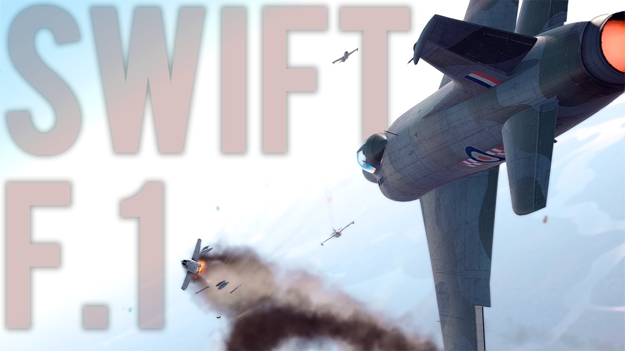 SUPER MARINE SWIFT F.1! - War Thunder (User Created Aircraft) - YouTube