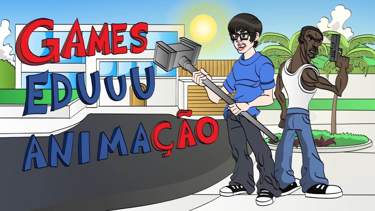 GAMES EDUUU GROSSO COMPILADO (ANIMAÇÃO) - YouTube