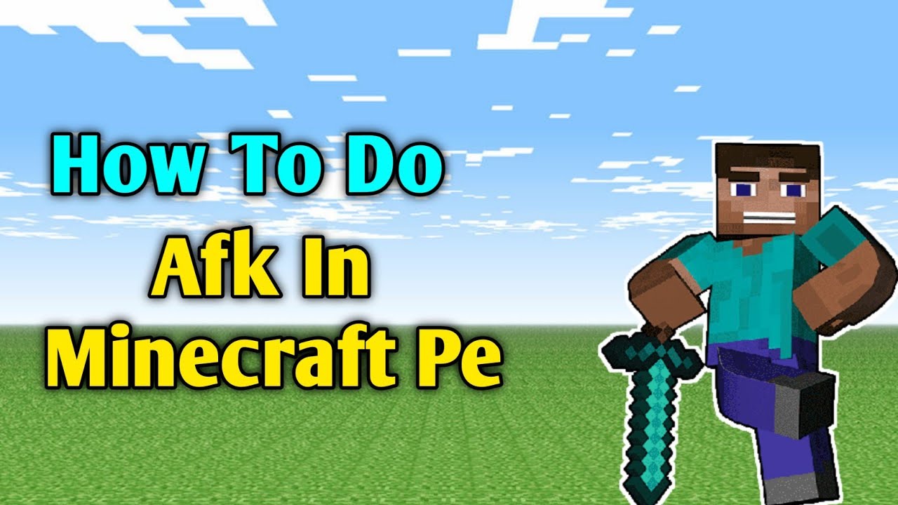 How To Go Afk In Minecraft Pocket Edition 1.18 | Minecraft Bedrock ...