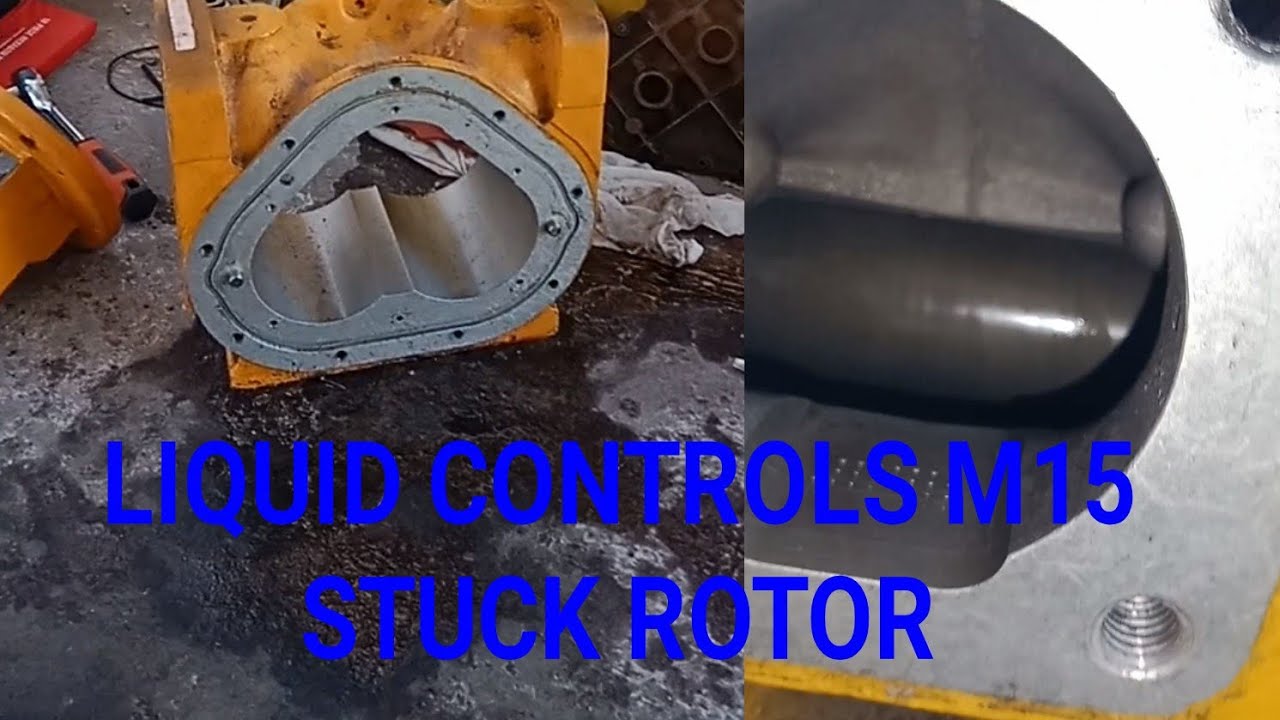 REPAIR LIQUID CONTROLS M15 | STUCK ROTOR - YouTube
