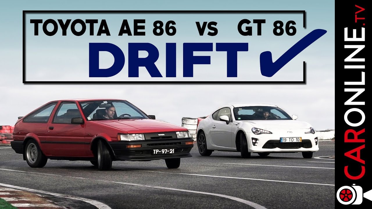 DRIFT MODE: ON | TOYOTA AE86 vs GT86 [Review Portugal] - YouTube
