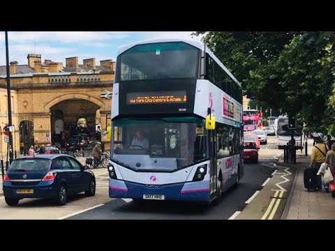 Brand New First Bus York 35100 At York Railway Station On 1 To ...