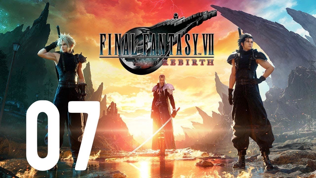 Final Fantasy 7 Rebirth (FF7 Rebirth) Lets Play Part 7-President Rufus ...