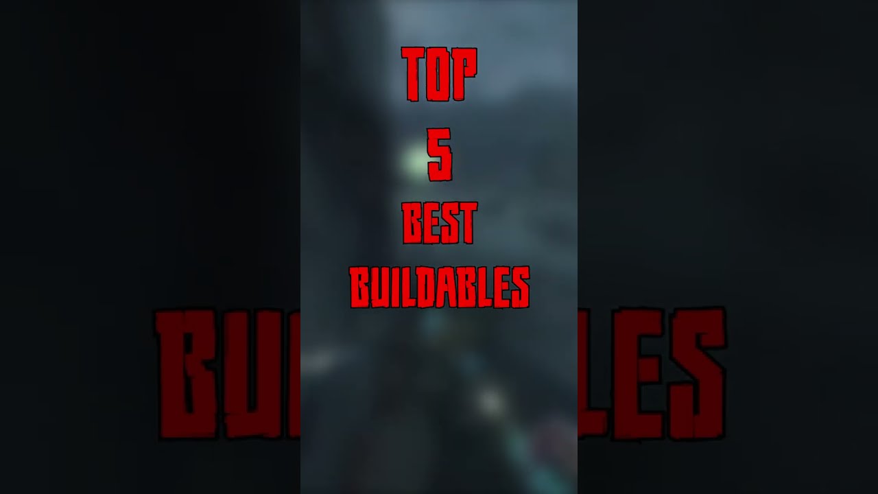 TOP 5 BUILDABLES IN BO2 ZOMBIES - YouTube