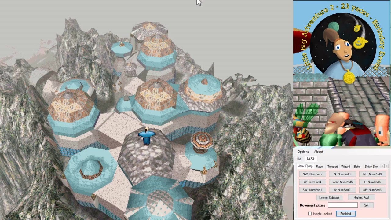 Showing off a few different things as part of the LBA2 2020 event ...