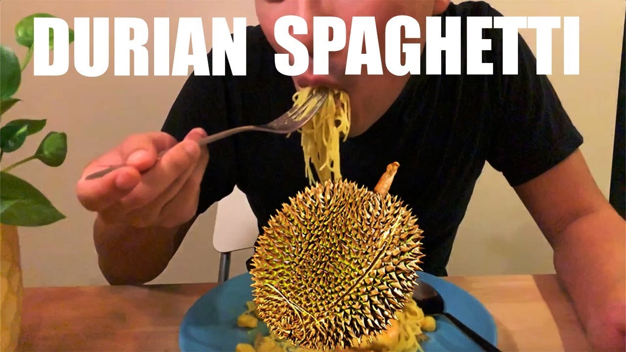 Durian Spaghetti Recipe !!! - YouTube