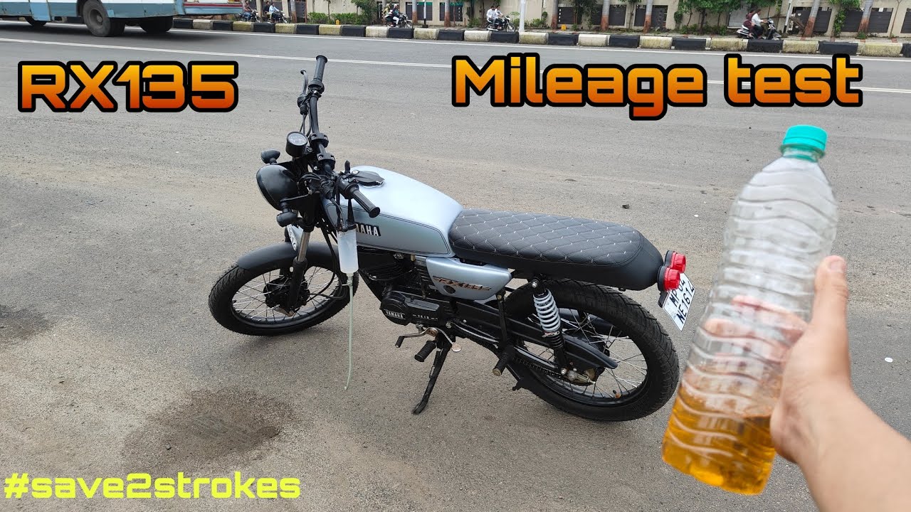 Yamaha Rx 100 Rx 135 Mileage test | | 2 stroke beast | | #rx100 #rx135 ...