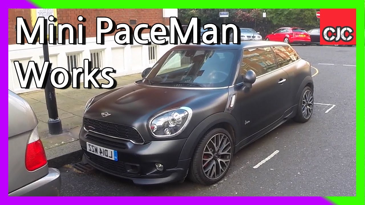 Mini PaceMan Works Black Matt - YouTube
