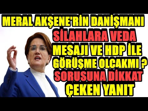 Akşener’in danışmanı Miroğlu:'ndan “dikkat çeken HDP açıklaması