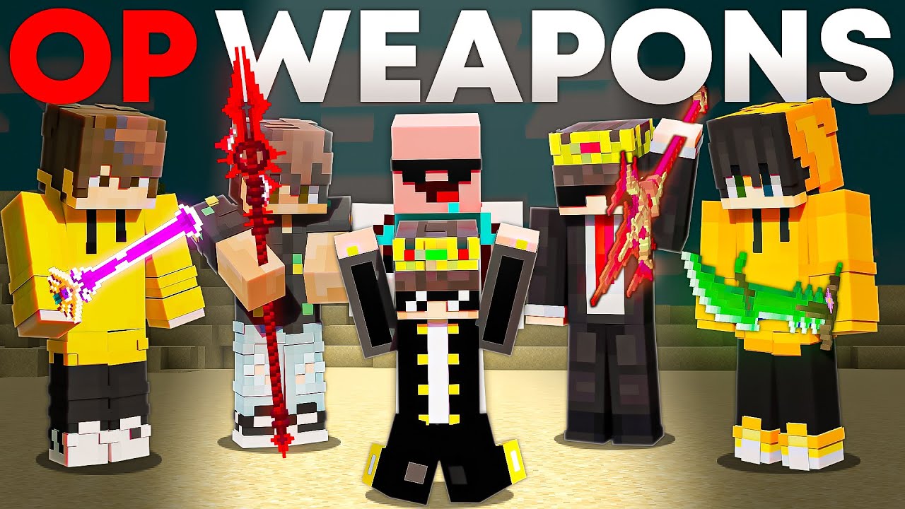 How I COLLECTED Every ILLEGAL WEAPON In This Minecraft Smp... - YouTube