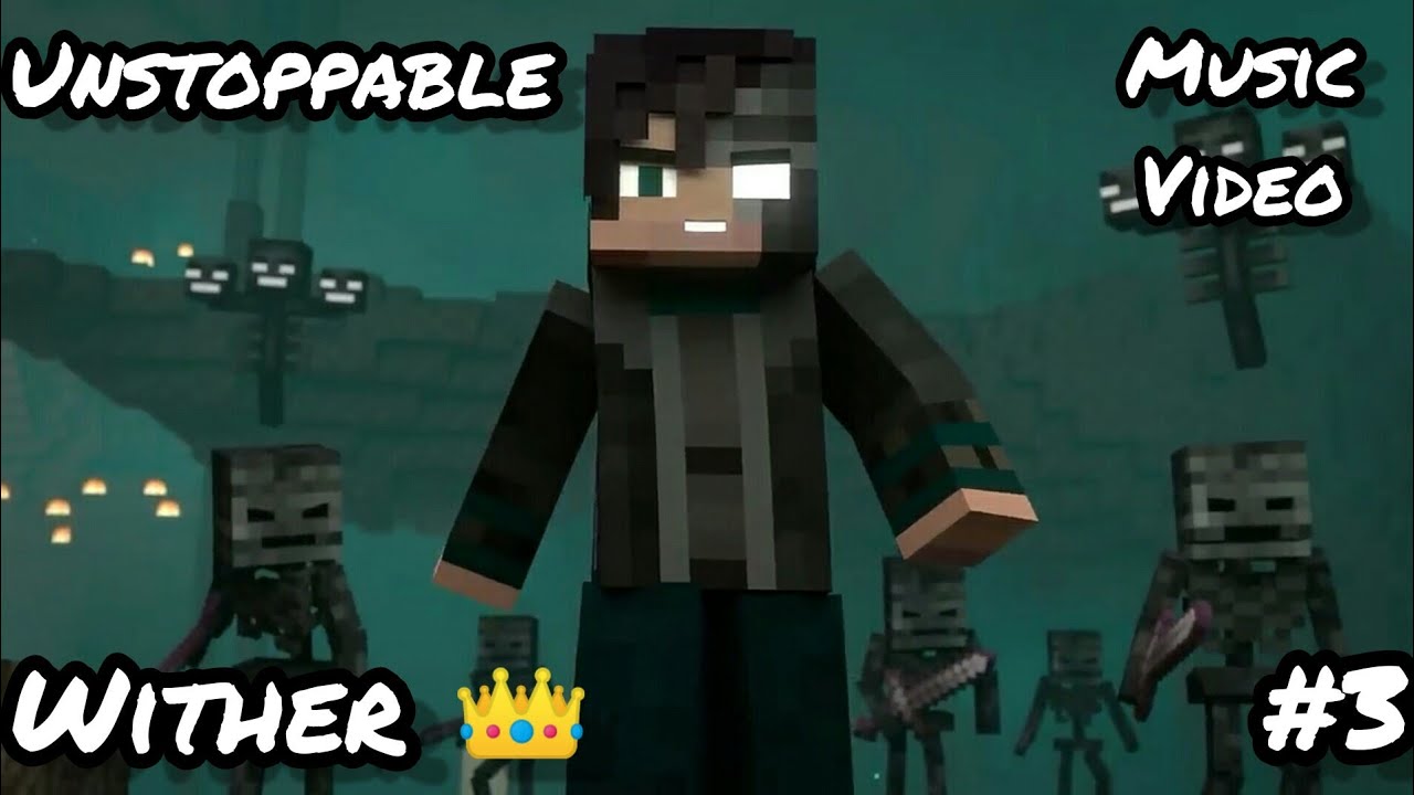 🎶The story of Wither king 👑 (Minecraft Animation ) [Music Video] 🎶 ...