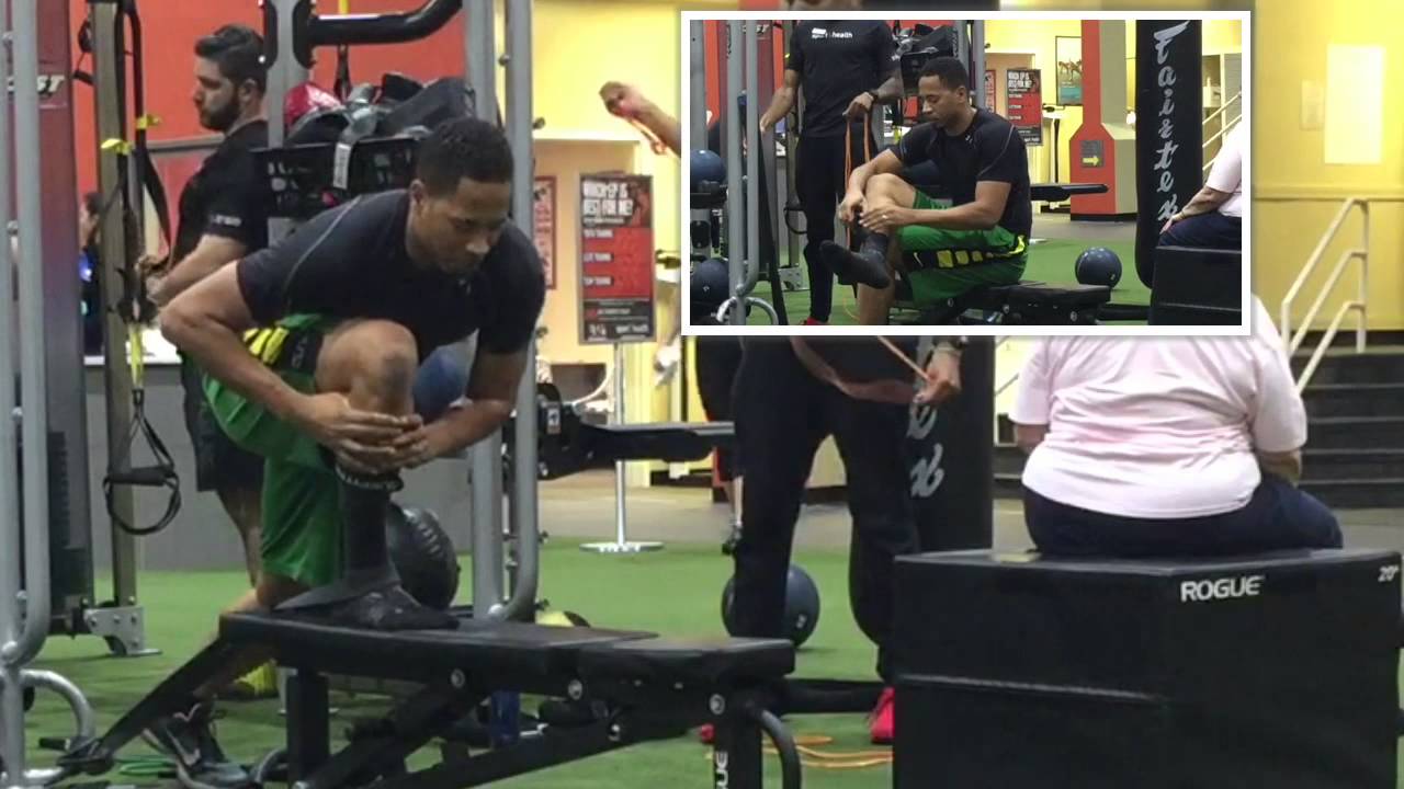 Banded distraction and voodoo flossing technique - YouTube