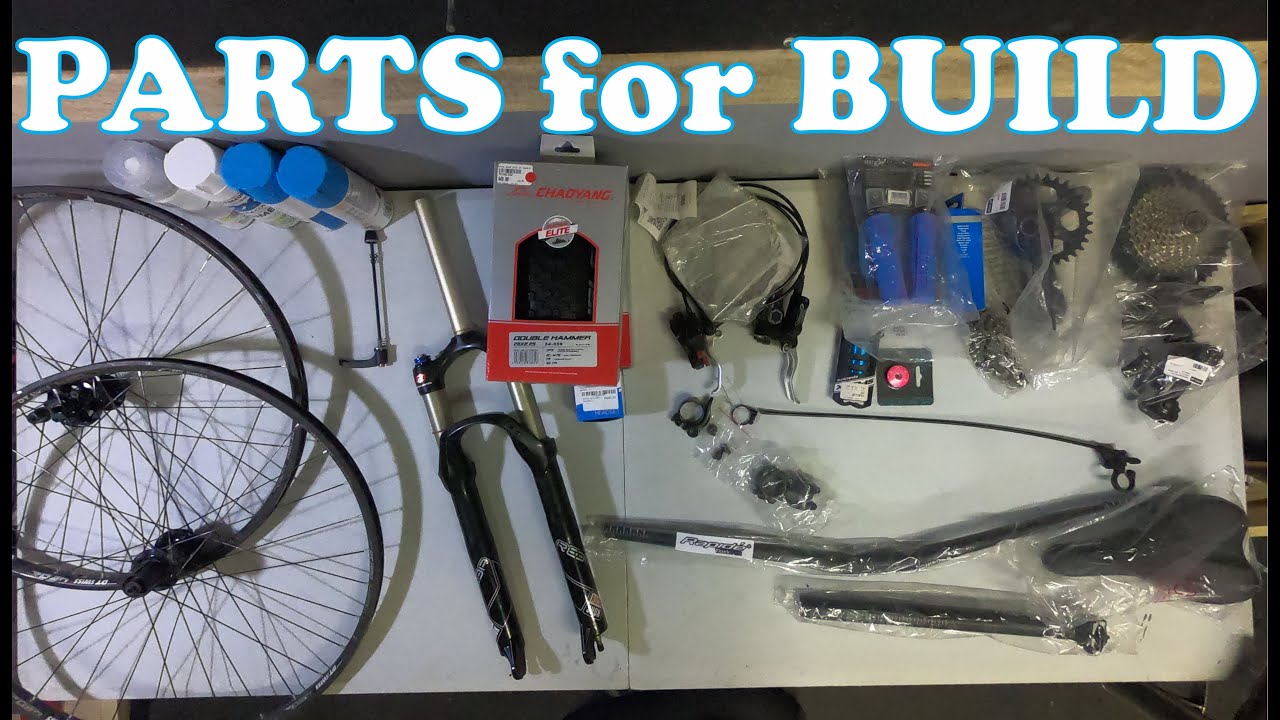 Parts for up coming custom MTB build. - YouTube