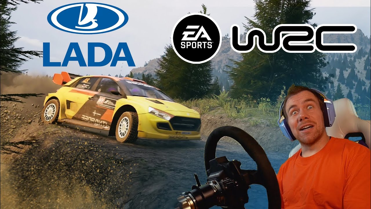 Построил LADA VESTA в КАРЬЕРЕ EA WRC - YouTube