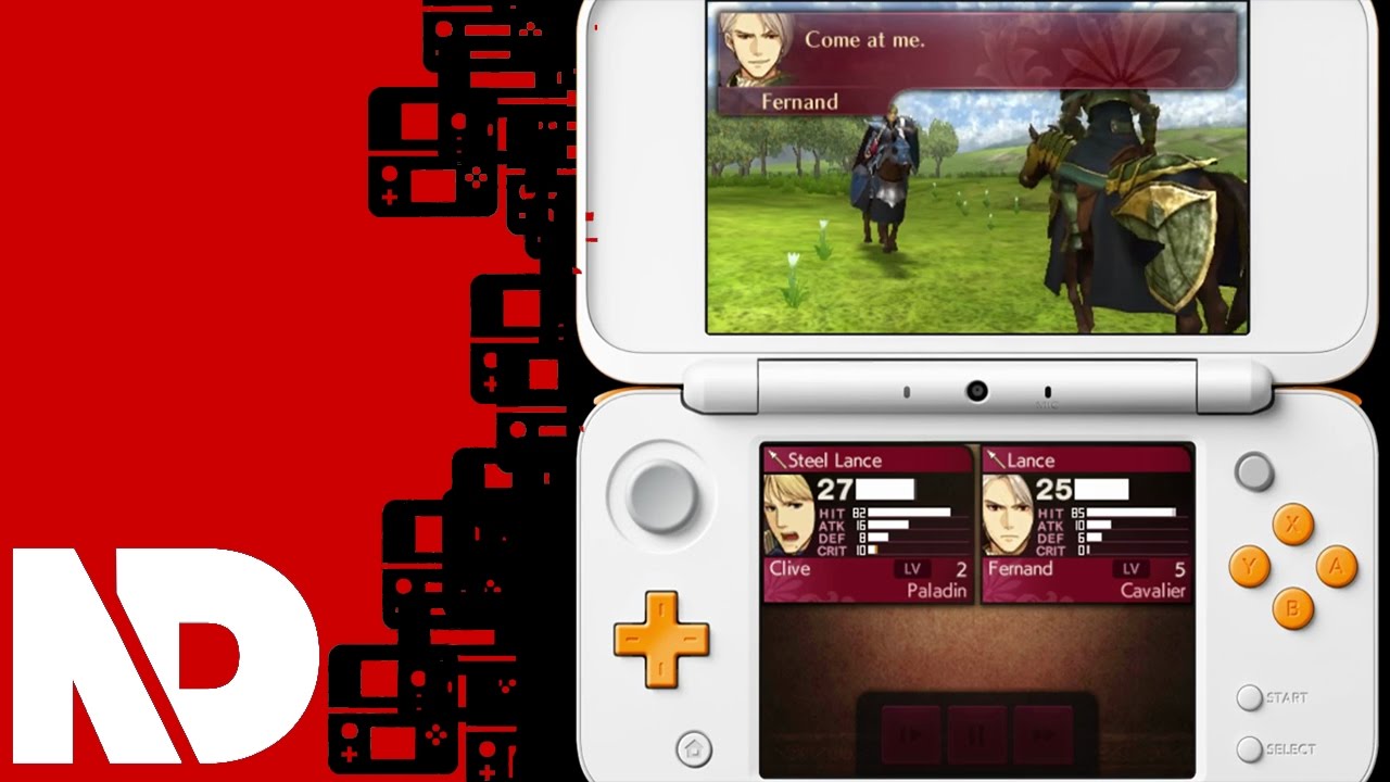 [Fire Emblem Echoes: SoV] Alm Fernand Battle Gameplay 1 - YouTube