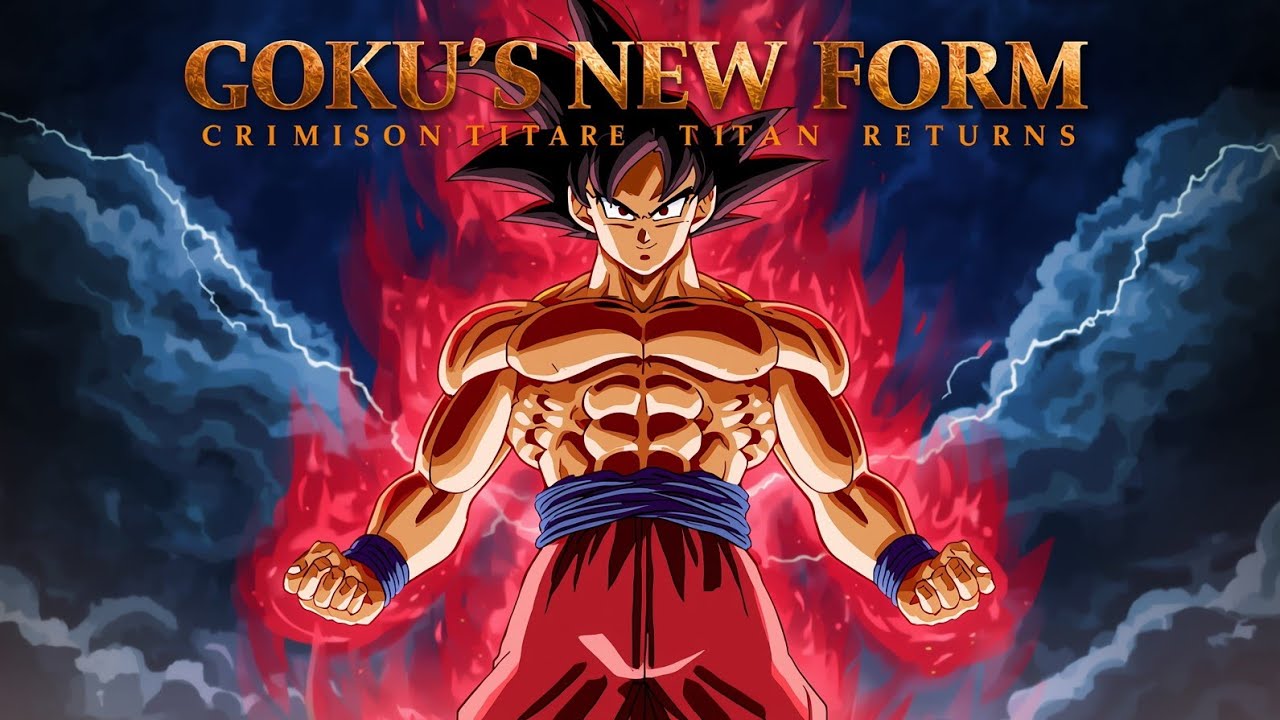 “GOKU’S NEW FORM!”“CRIMSON TITAN RETURNS!”| 3D 4K Anime Story (Episode ...