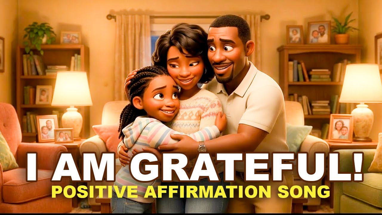 Positive Affirmation Song for Kids | I AM GRATEFUL - YouTube