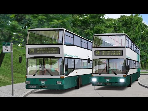 [OMSI] Full Trip: GG2 Route 79, MAN SD202 (D92, 3959) Kickdown - YouTube